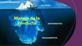 Desarrollo emocional y manejo de la conducta | PDF