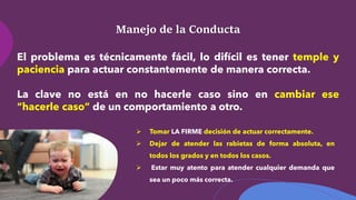 Desarrollo emocional y manejo de la conducta | PDF