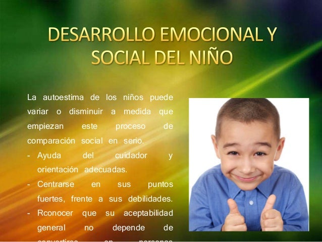 Qu Es El Desarrollo Emocional Del Nio Y Sus Etapas