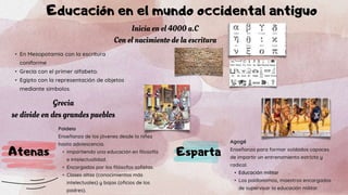 Historia de la educación | PPTX
