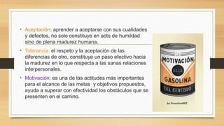 Desarrollo humano y potencialidades humanas | PPTX