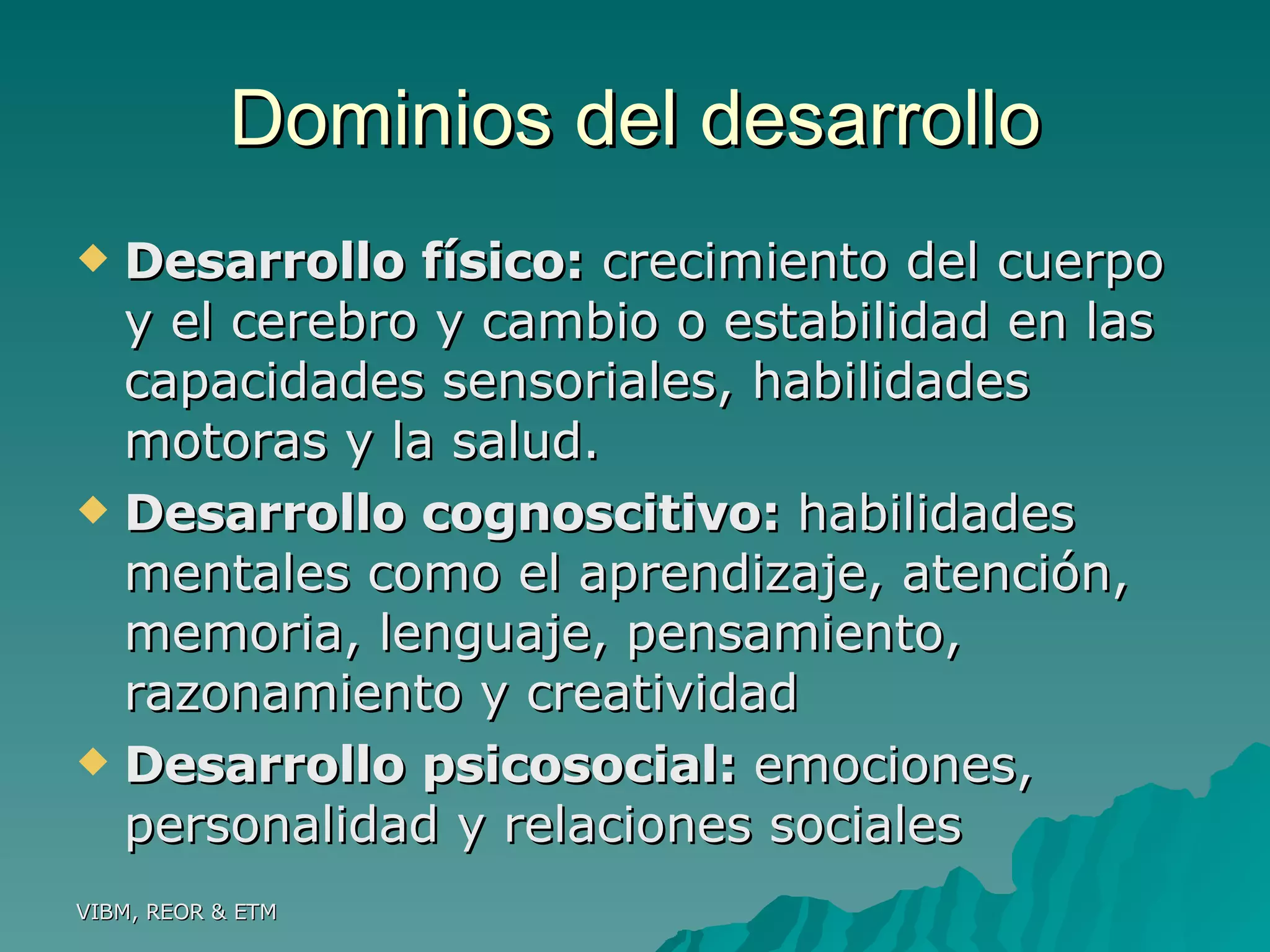 Desarrollo Humano Clase1 | PPT