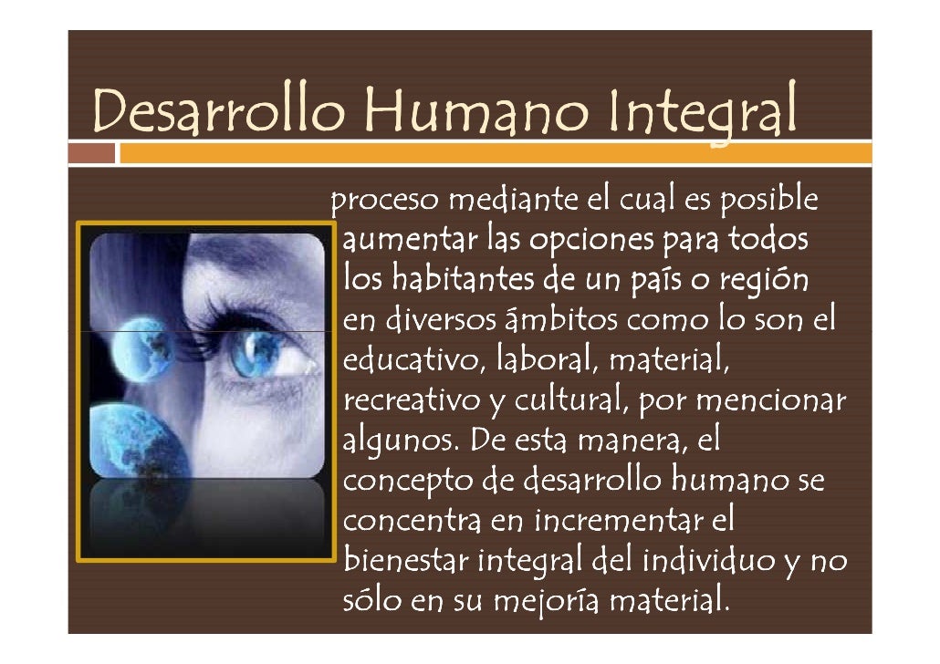 Que ES Desarrollo Integral