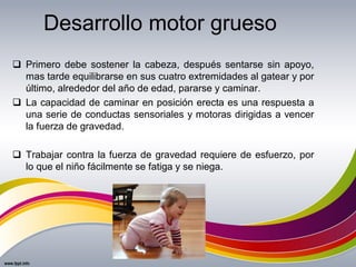 Desarrollo motriz | PDF