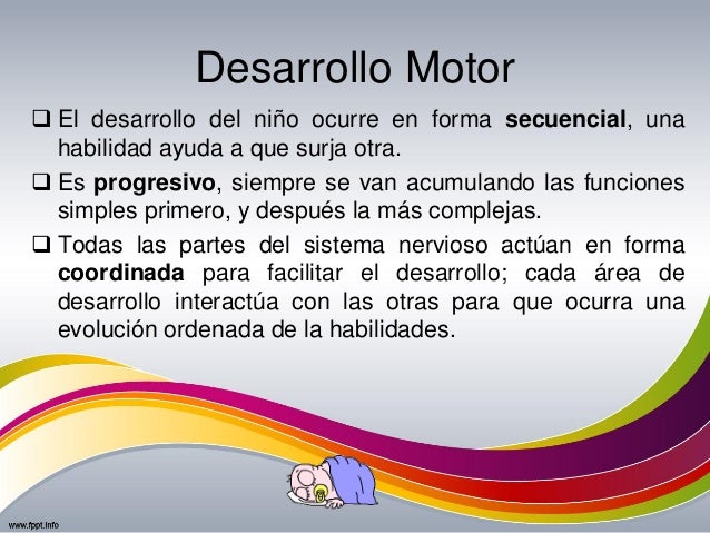DESARROLLO MOTOR DEL NIÑO: INTRODUCION