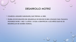 Desarrollo motriz.pptxpara los pequeñosn | PPTX