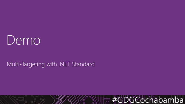 Desarrollo multiplataforma con el framework .net