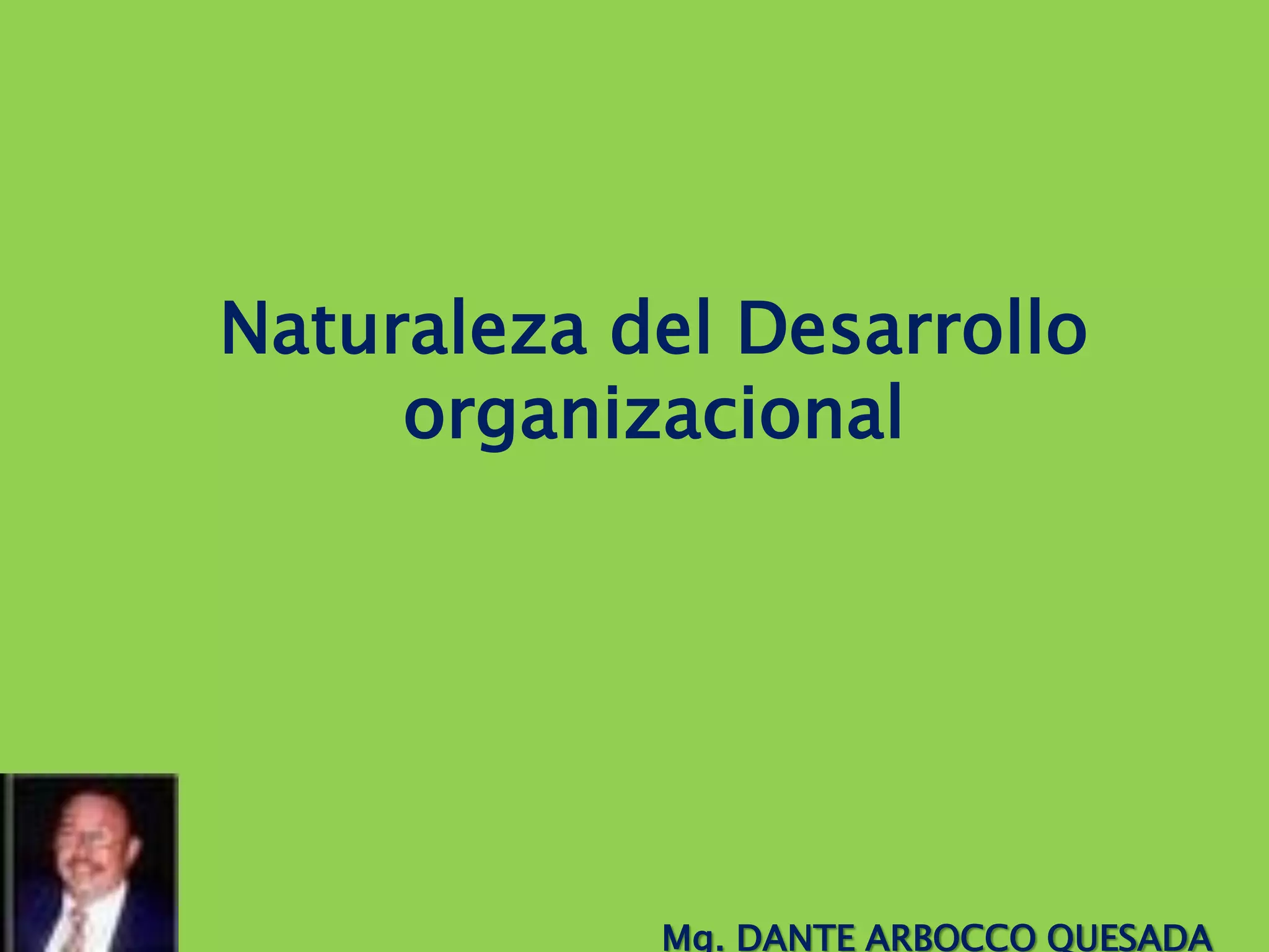 Desarrollo Organizacional Ppt