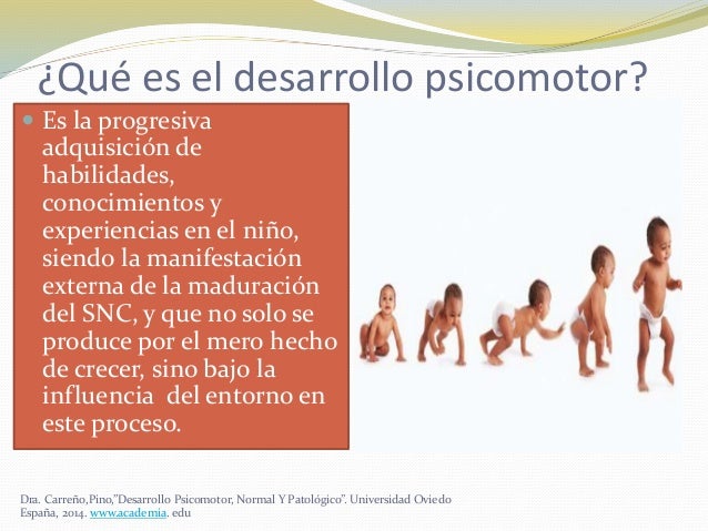 Desarrollo psicomotor