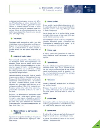 Desarrollo sensorial | PDF