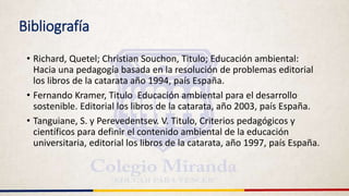 Desarrollo sustentable | PPTX