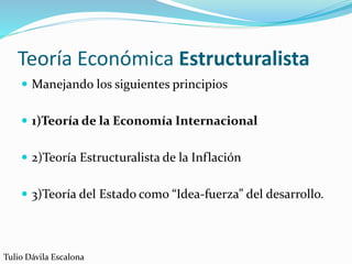 La Teoría Cepalina y el Modelo de Sustitución de Importaciones | PPTX