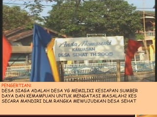 DESA SIAGA.ppt pada keperawatan komunitas | PPT