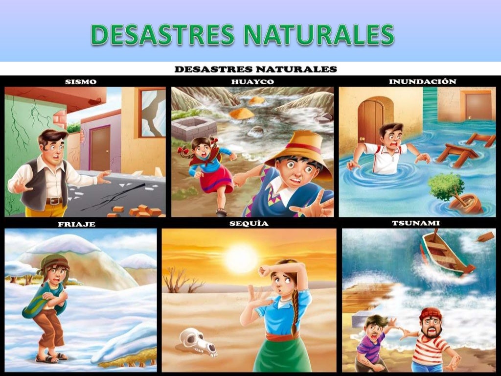 Desastres naturales