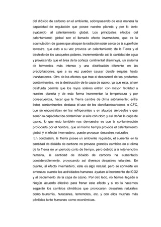 Desastres naturales | DOCX | Science