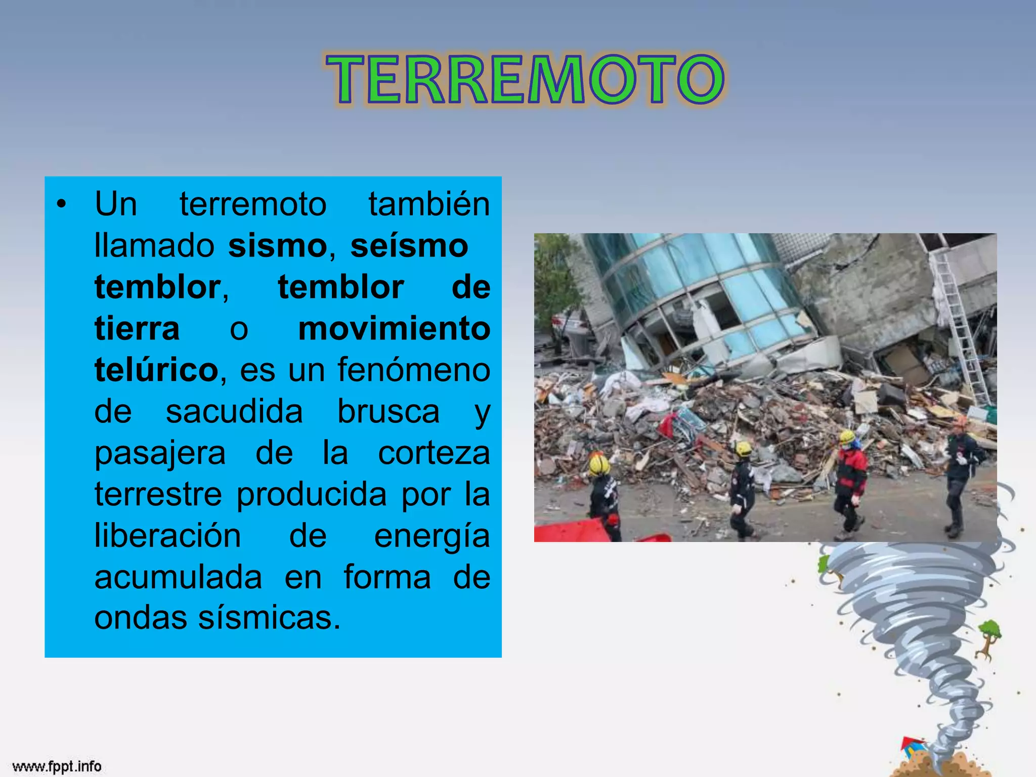 Desastres Naturales | PPTX