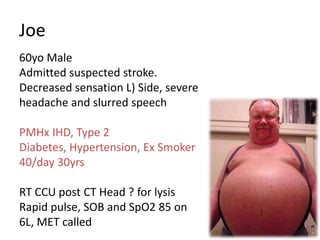 Desaturating patient | PPTX