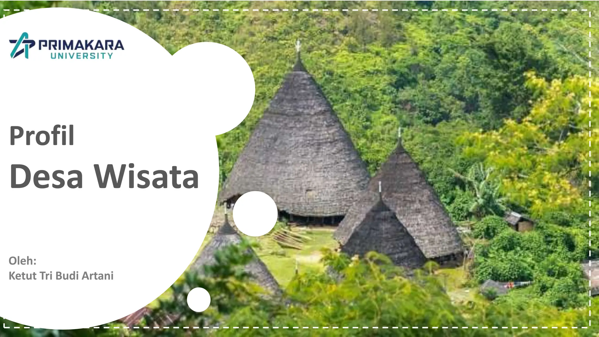 Presentasi Profile Desa Wisata ( Desa Kedisan, Gianyar, Bali) | PPT