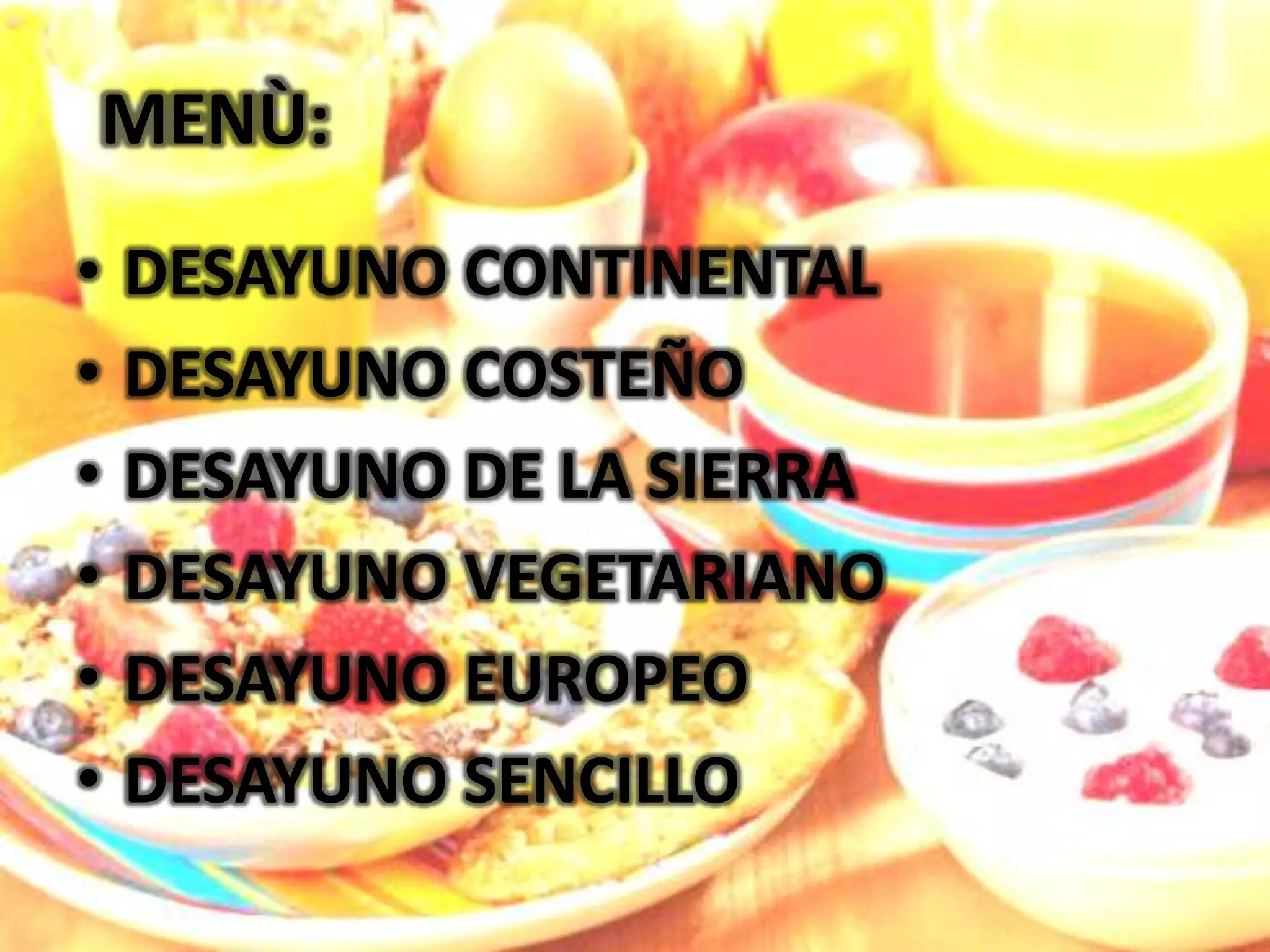 Desayuno inteligente ca 3 5 | PPT