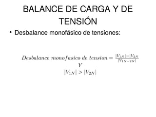 Desbalance de tensiones y carga | PDF