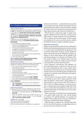 Principios de desbridamiento : el pie diabético el desarrollo de un ámbito de la práctica de los ...