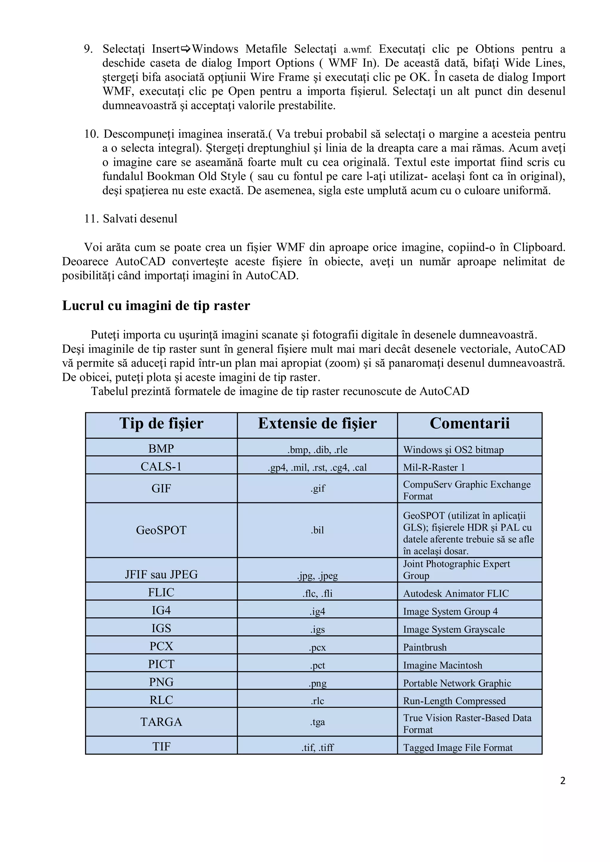 Descarcarea fisierelor in autocad shx | PDF