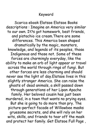 (DESCARGAR> Elatsoe | PDF