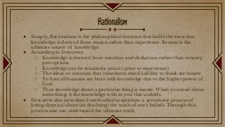 Cartesian Dualism in The Brain is Wider than the SKy | PPT