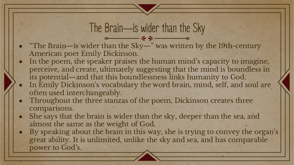 Cartesian Dualism in The Brain is Wider than the SKy | PPT