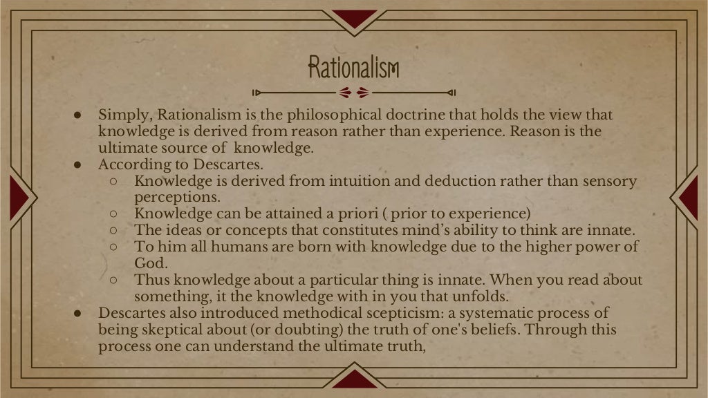 Cartesian Dualism in The Brain is Wider than the SKy | PPT