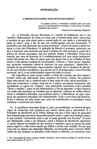 Descartes coleção os pensadores inteiro | PDF