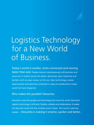 Descartes Systems Group - Uniting the People & Technology that Move the ...