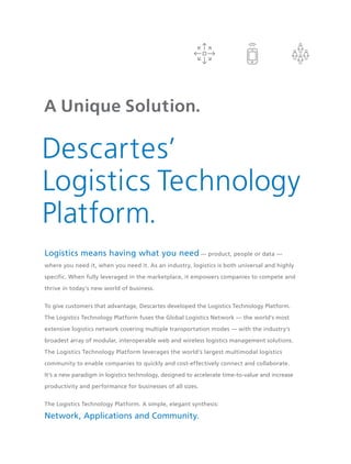 Descartes Systems Group - Uniting the People & Technology that Move the ...