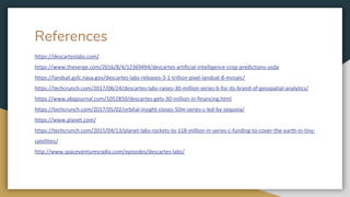 Descartes Labs Presentation | PPT