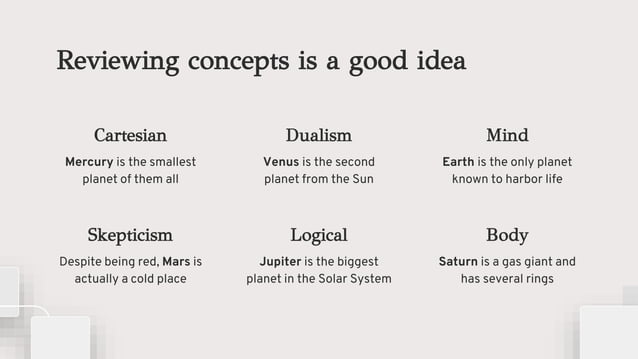 Descartes' Method of Doubt Thesis Defense by Slidesgo.pptx | Geography ...