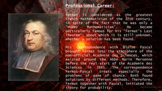 Descartes vs, Fermat | PPT
