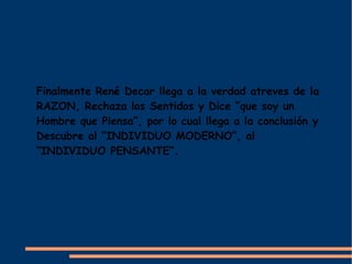 Descartes y matrix | PPT