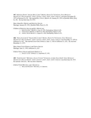 Descendantsof John Sturgeon | RTF