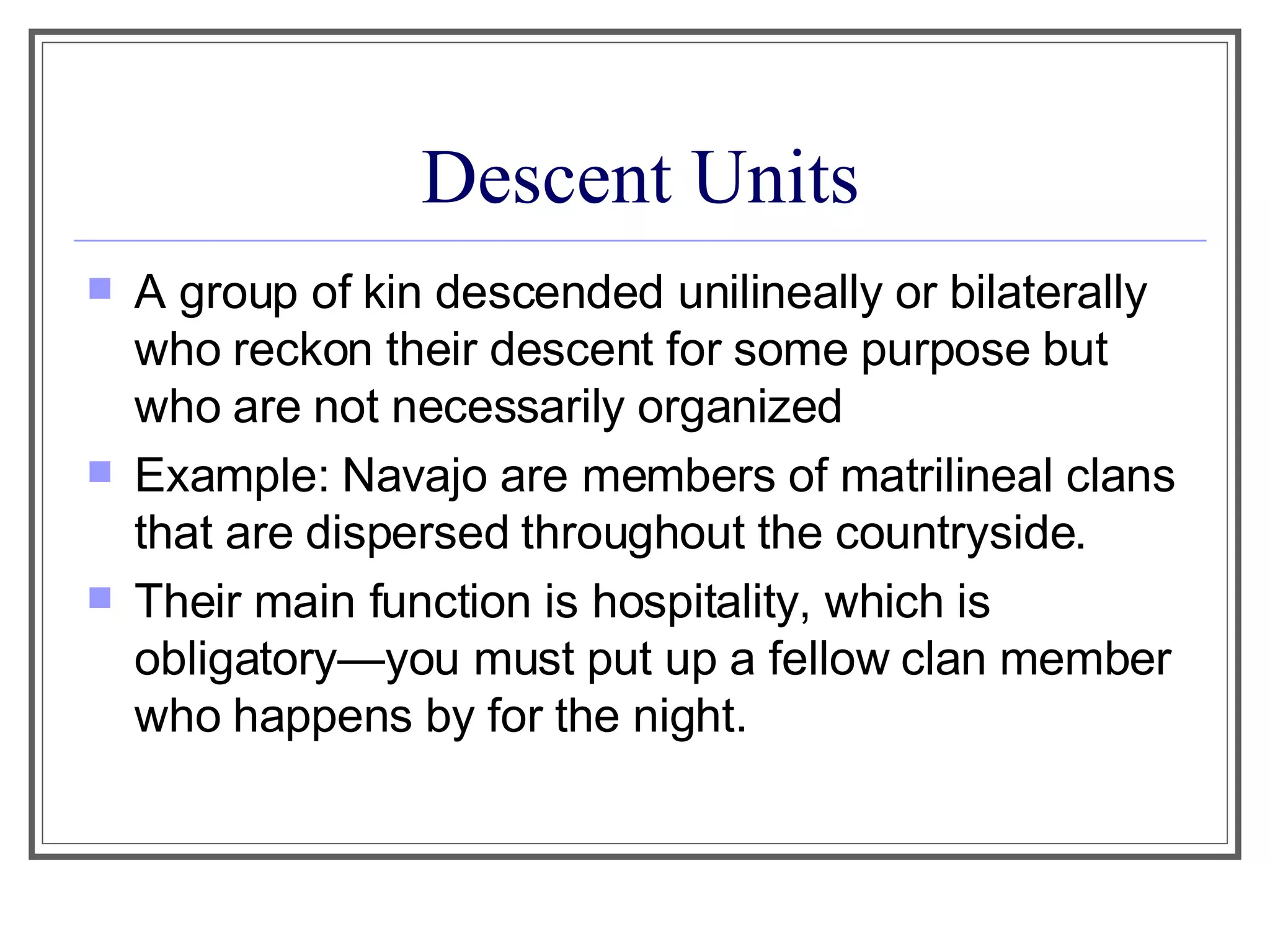 Descent Units and Groups | PPT