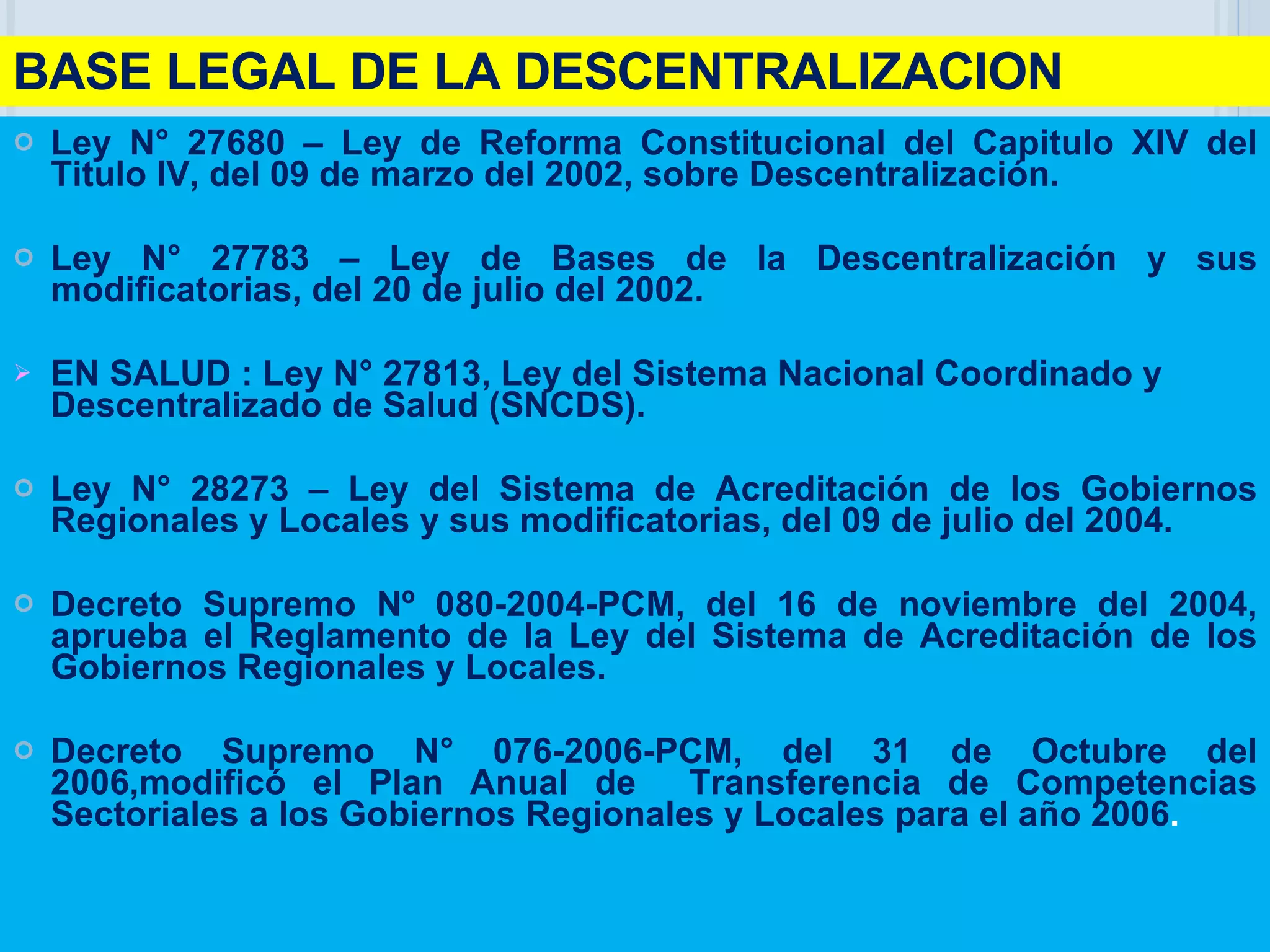 Descentralizacion | PPT
