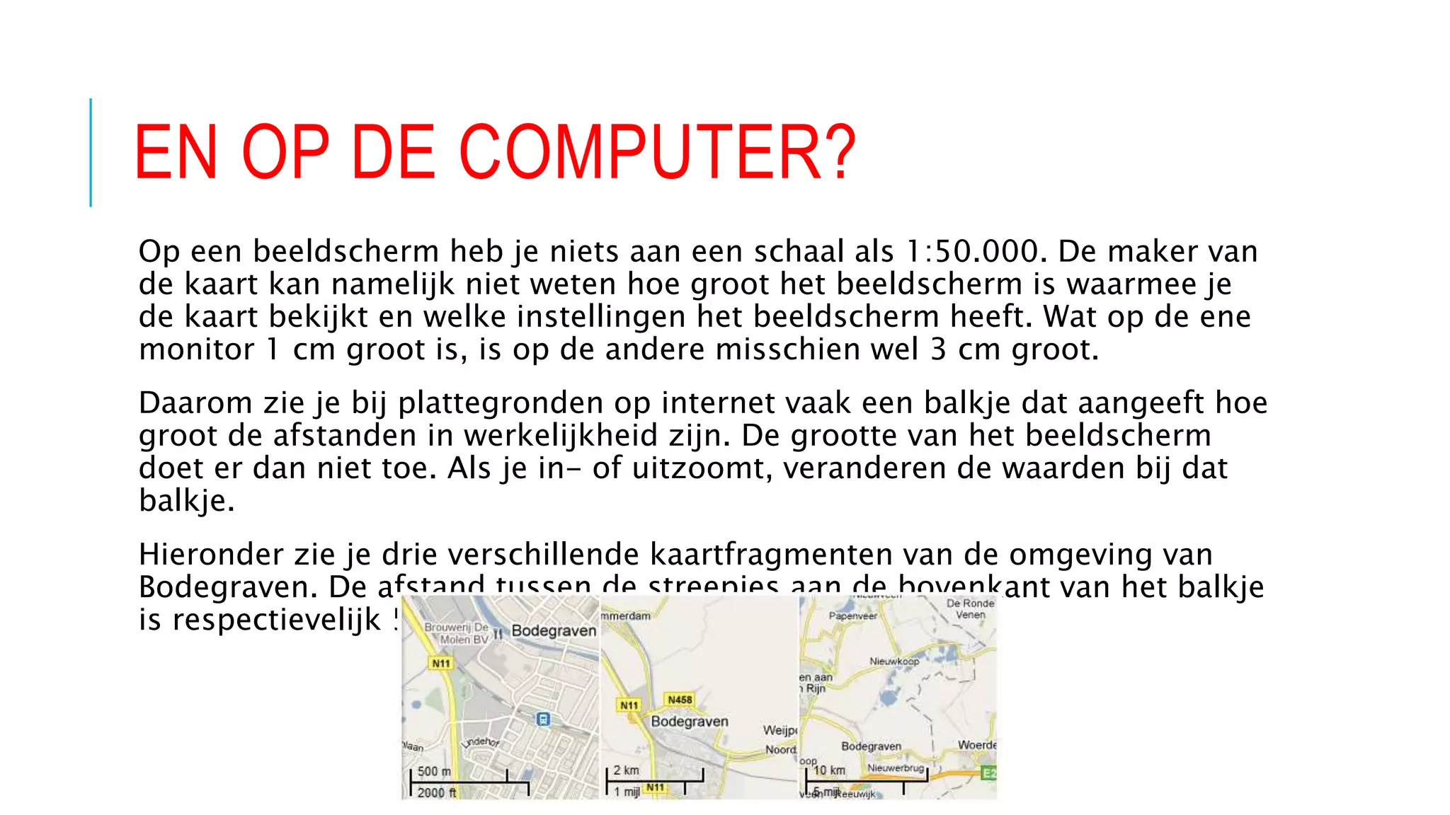 De schaal | PPTX