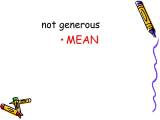 DESCIBING PEOPLE'S PERSONALITY AND CHARACTER | PPT