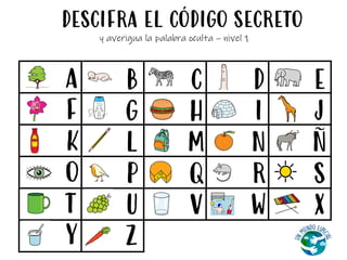 descifra el codigo para repasar la lecto escritura | PDF