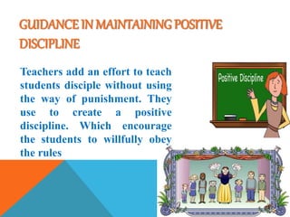 Descipline activities in schools | PPT
