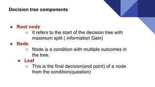Decision trees in Machine Learning | PDF