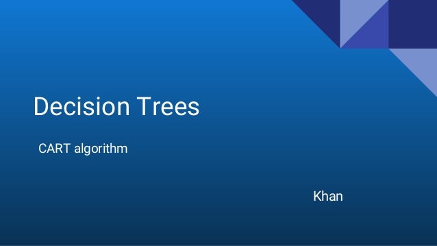 An Introduction To Machine Learning With Decision Trees