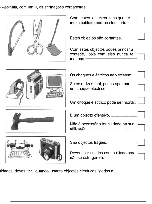 à Descoberta dos materiais e dos objectos | PDF