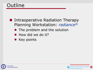 Desco, Manuel - Virtual planning for IOERT: radiance | PDF