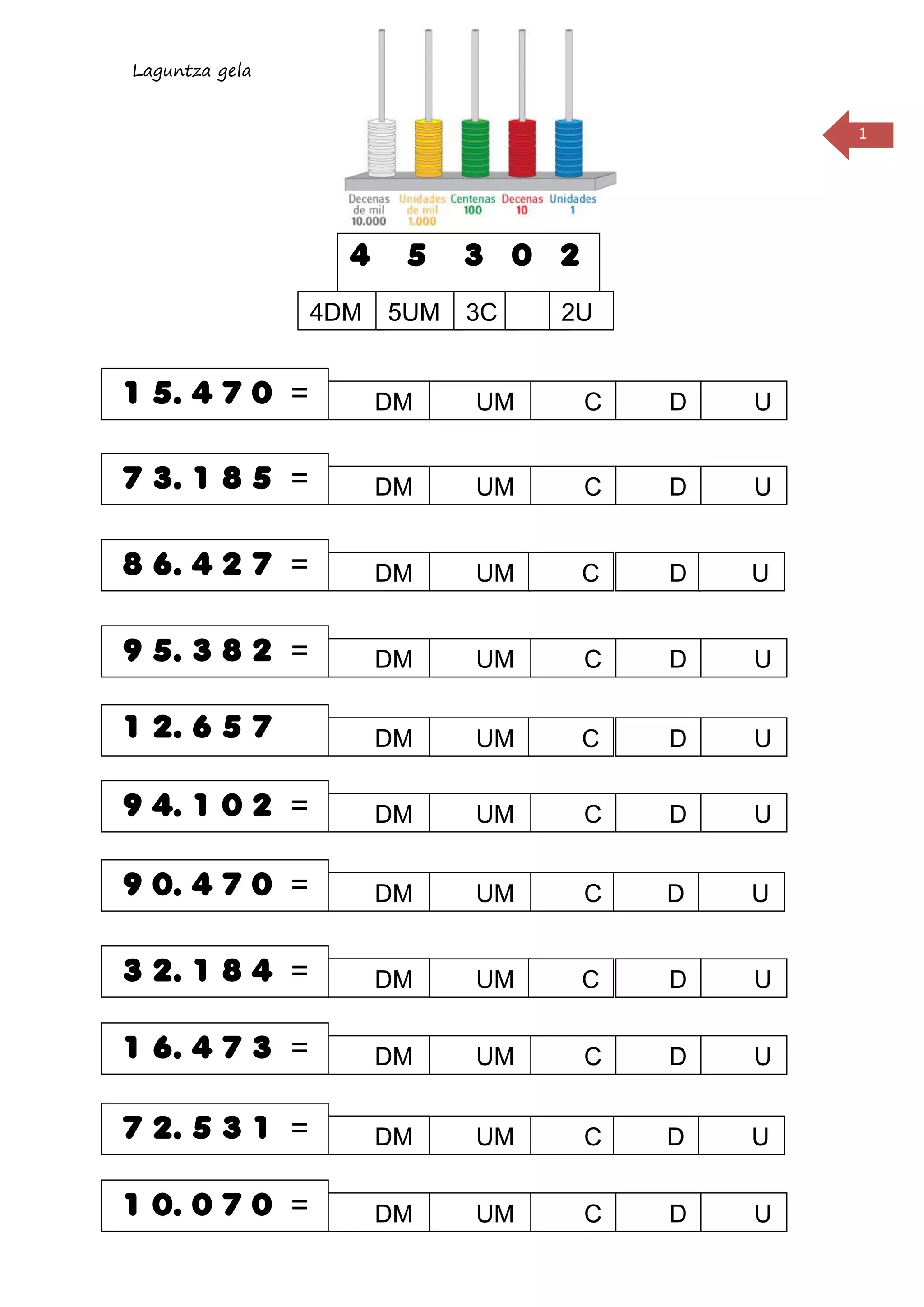 Descomponer números DM | PDF | Physics | Science