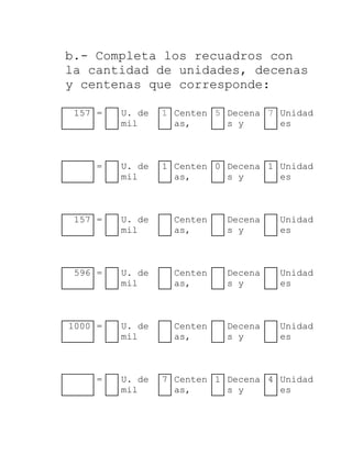 Descomposicion 2do basico 2 | DOC
